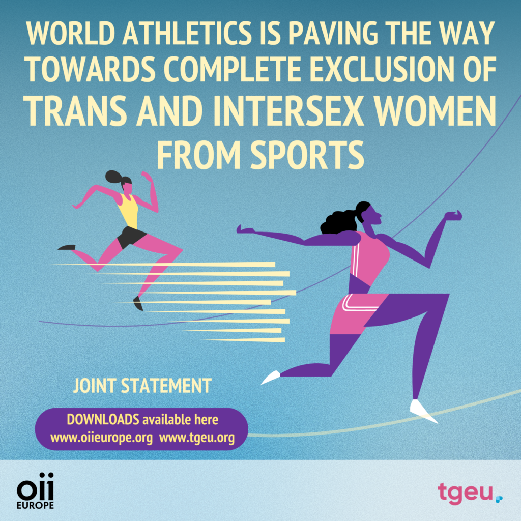 World Athletics is paving the way towards complete exclusion of trans ...
