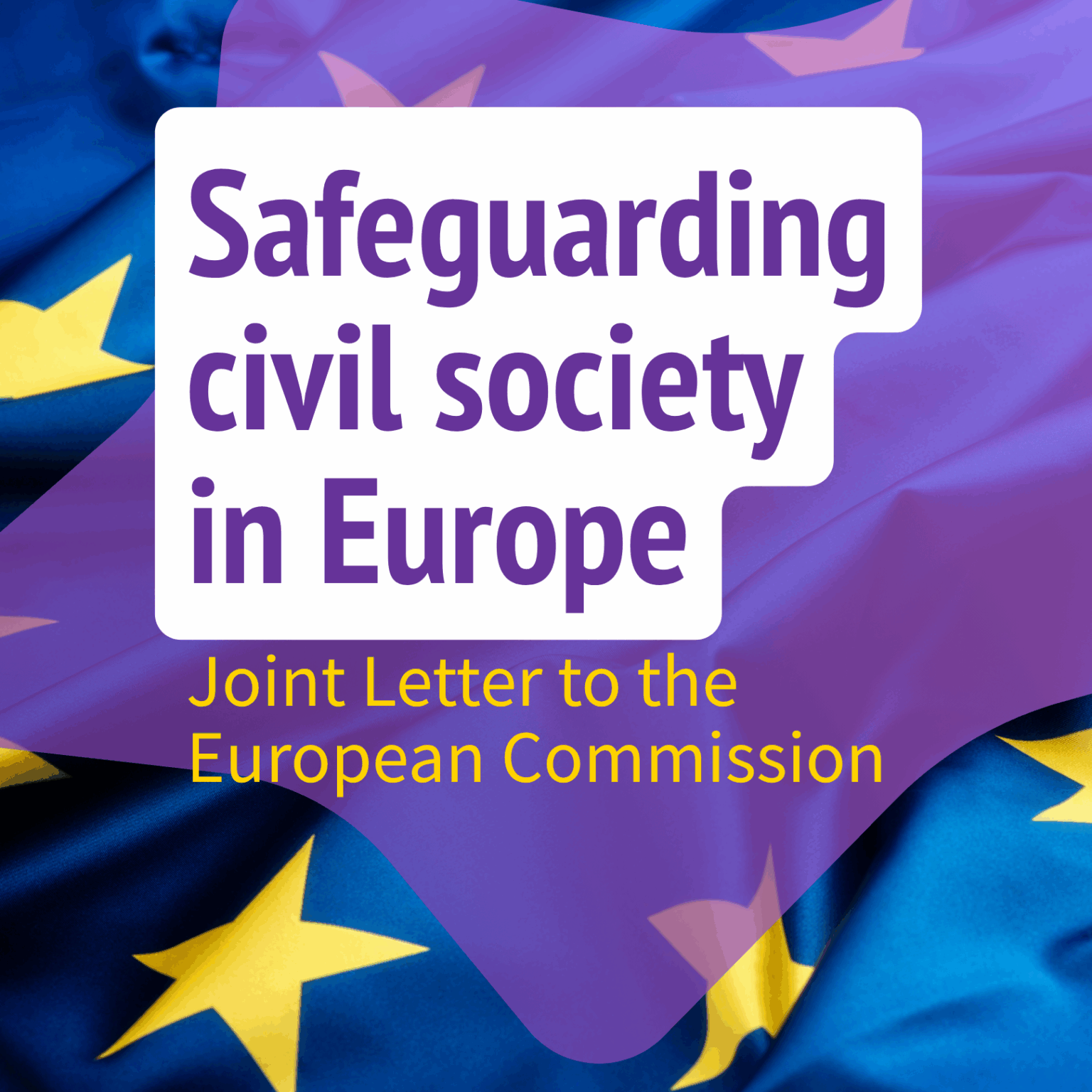 Safeguarding civil society in Europe - joint letter to the European ...