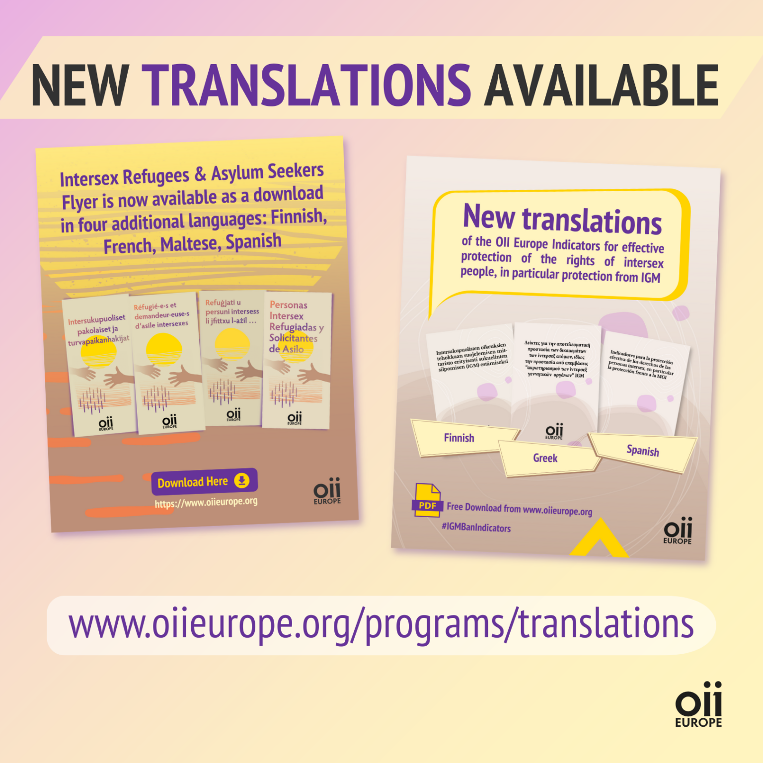 New translations available – OII Europe